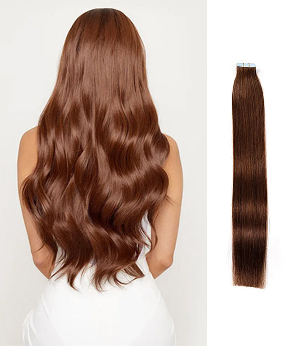 Rebecca Brazilian Hair Natural Color Hair Tape in Hair Extensions Huma ...